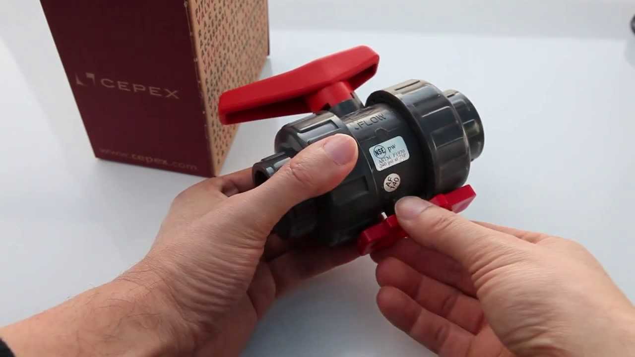 Cepex True Union Ball Valve - YouTube