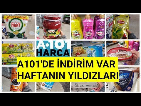 A101 HAFTANIN YILDIZLARI 3-9 ARALIK ARASI GEÇERLİ İNDİRİMLİ GIDA VE TEMİZLİK ÜRÜNLERİ