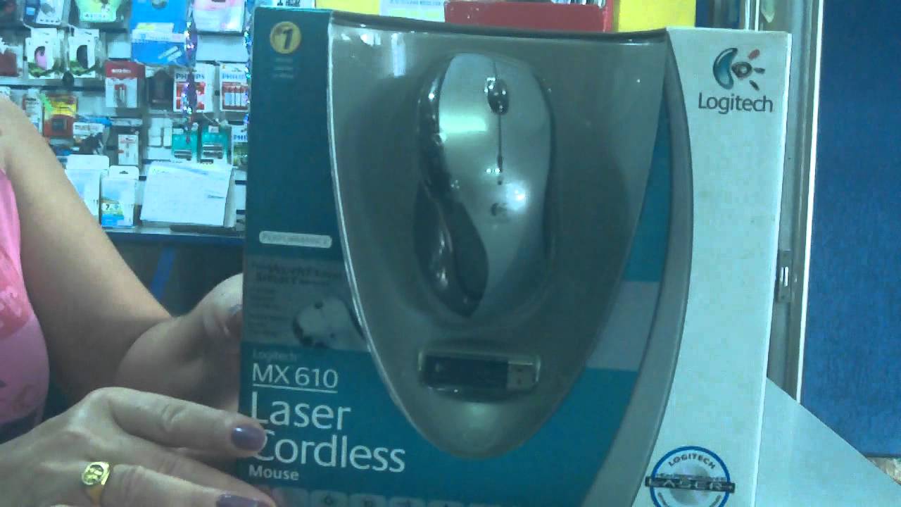 Mouse Logitech MX610 - YouTube