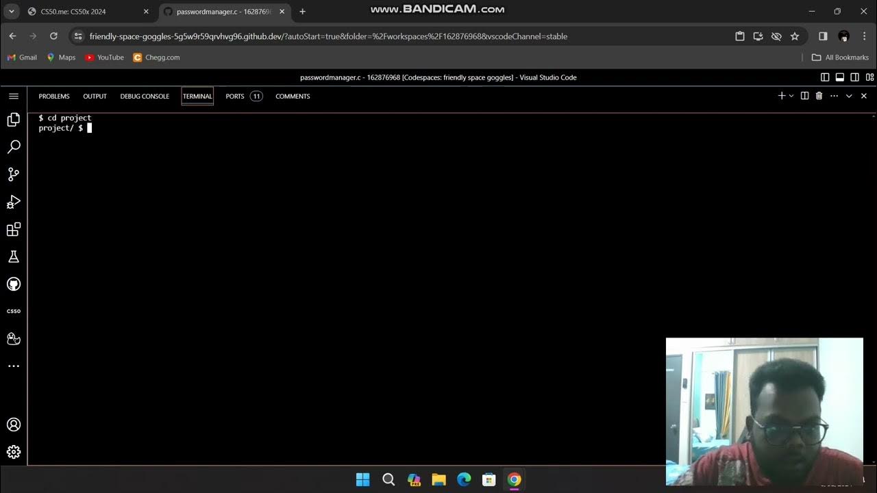 CS50 2024 FINAL PROJECT (Password Manager Using C) - YouTube