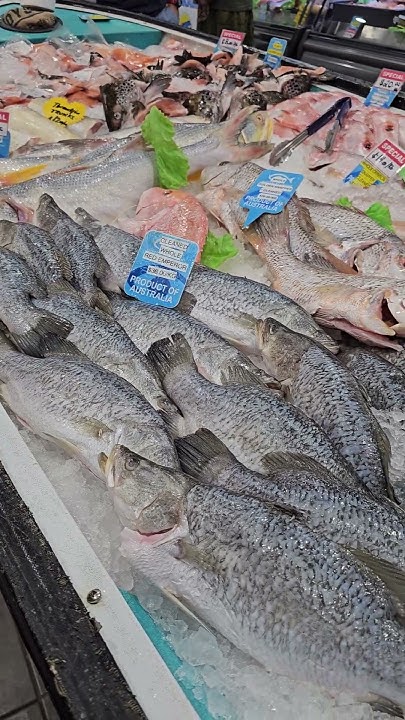 sariwang isda sa Market - YouTube