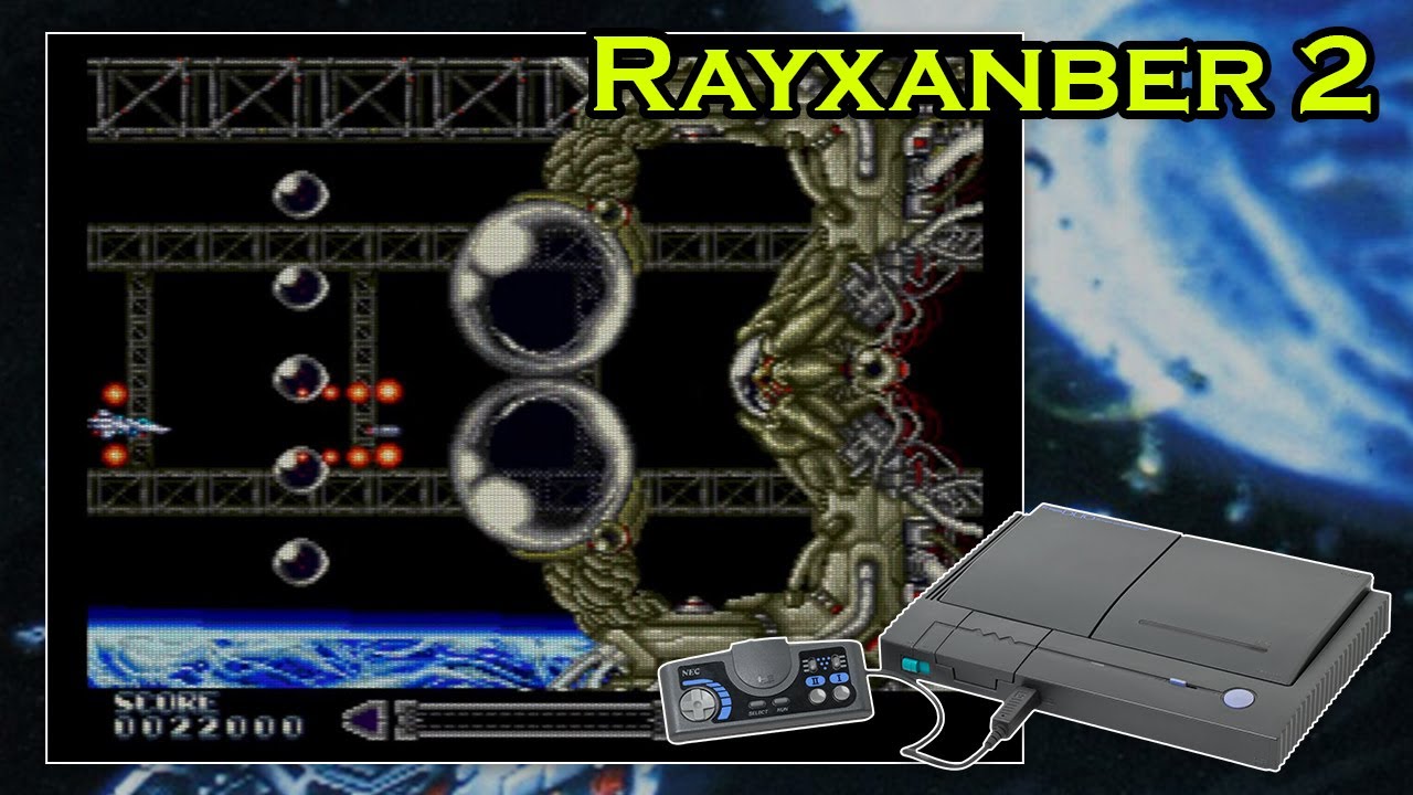 🎮 RAYXANBER 2 (PC Engine CD) 🔸 Un SÉRIEUX RIVAL de GATE OF THUNDER ...