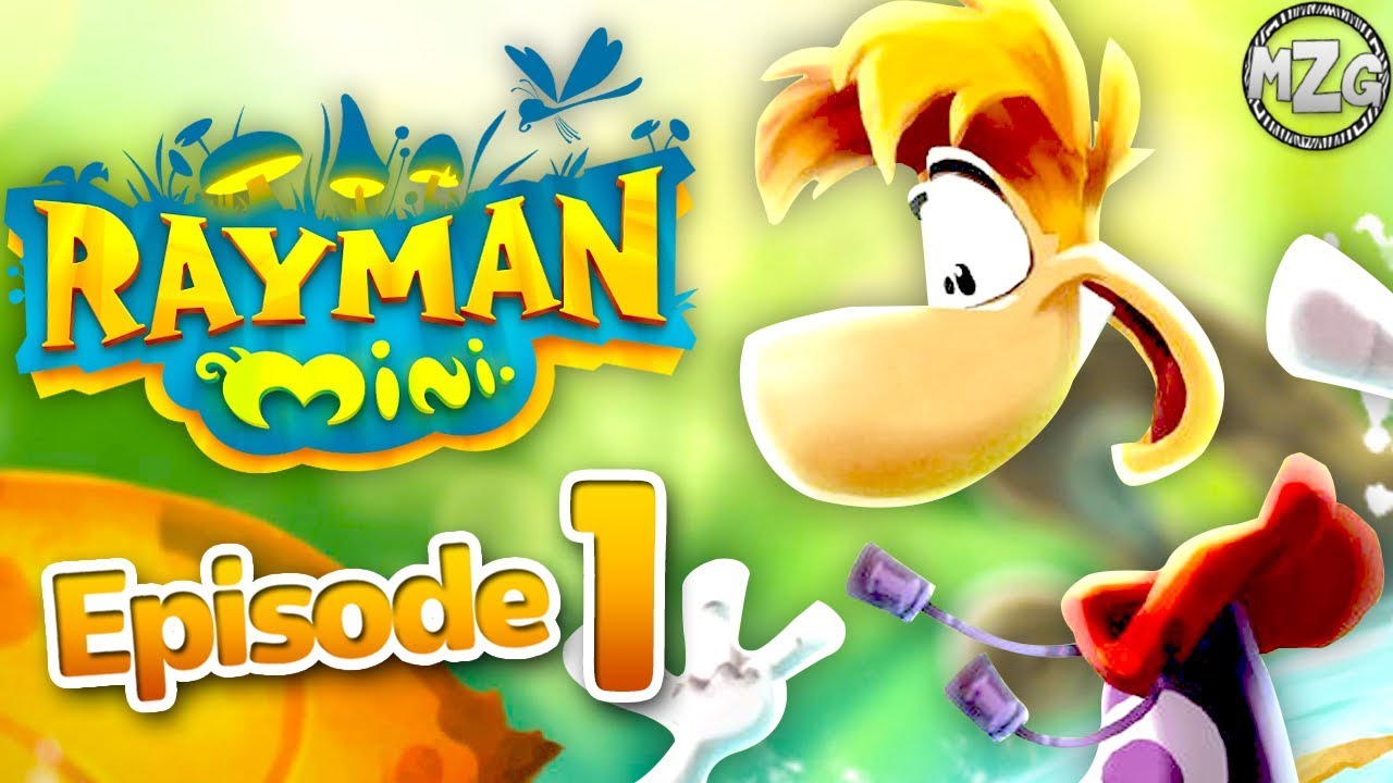 Rayman Mini Gameplay Walkthrough Part 1 - World 1 The River Stream 100% ...