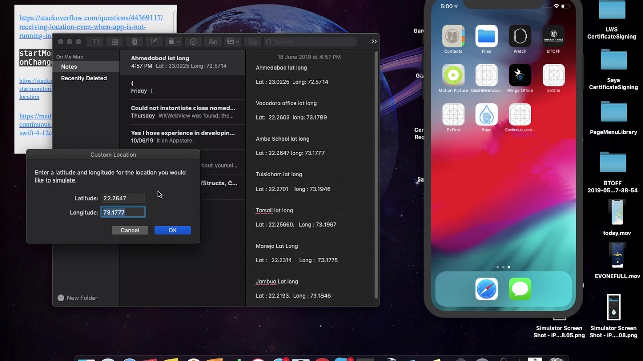 get locations when app is terminated - YouTube
