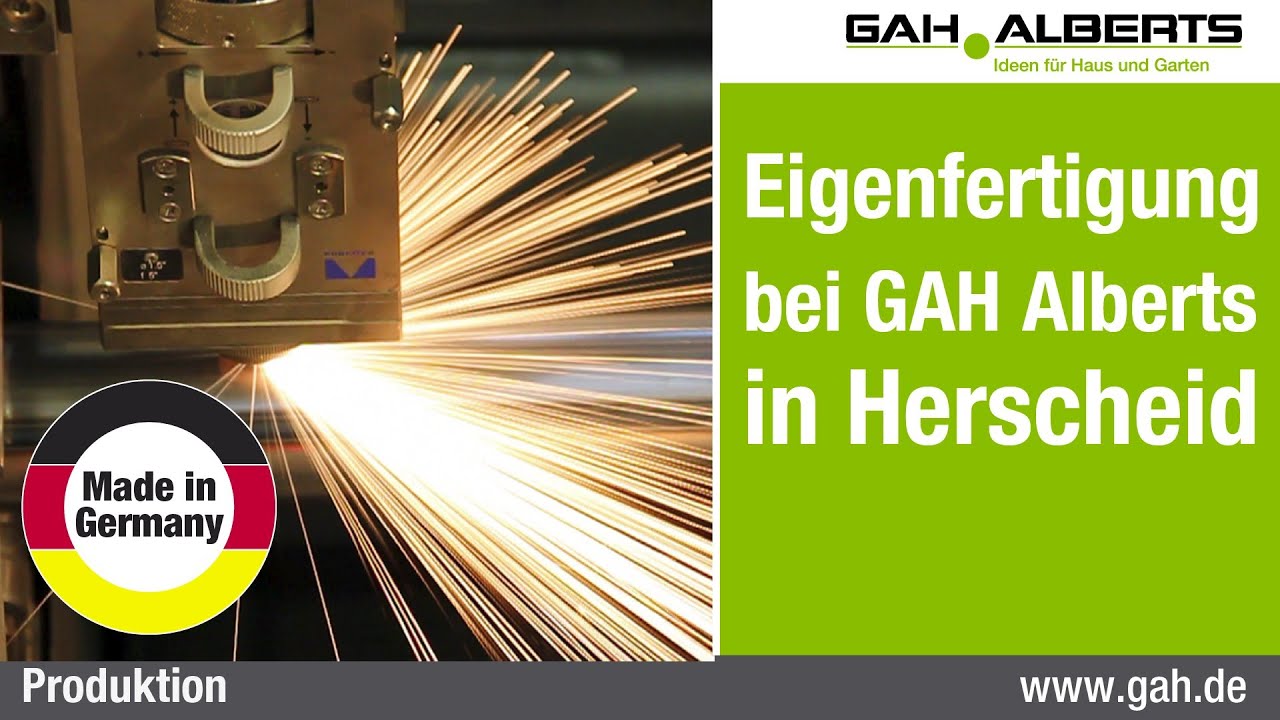 GAH-Alberts: Eigenfertigung in Herscheid - "Made in Germany" - YouTube