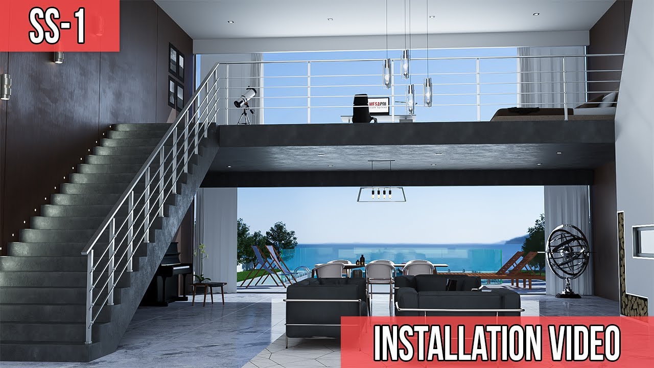 Step-by-Step Guide: Installing SS-1 Aluminum Railing System - YouTube