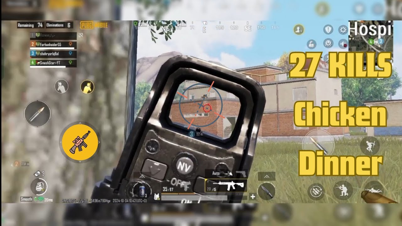 27 KILLS!! 😱 BEST LANDING IN HOSPITAL 🔥PUBG MOBILE - YouTube