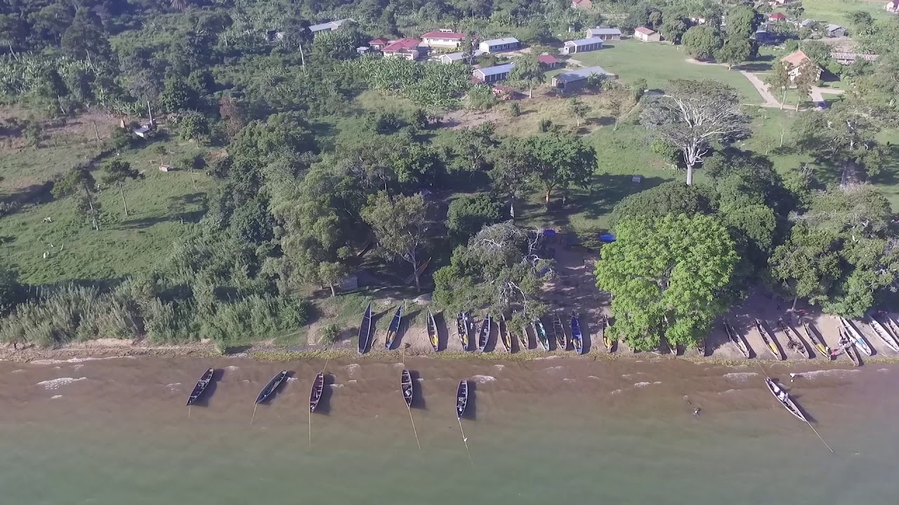 The dron shot around sese island by me. - YouTube