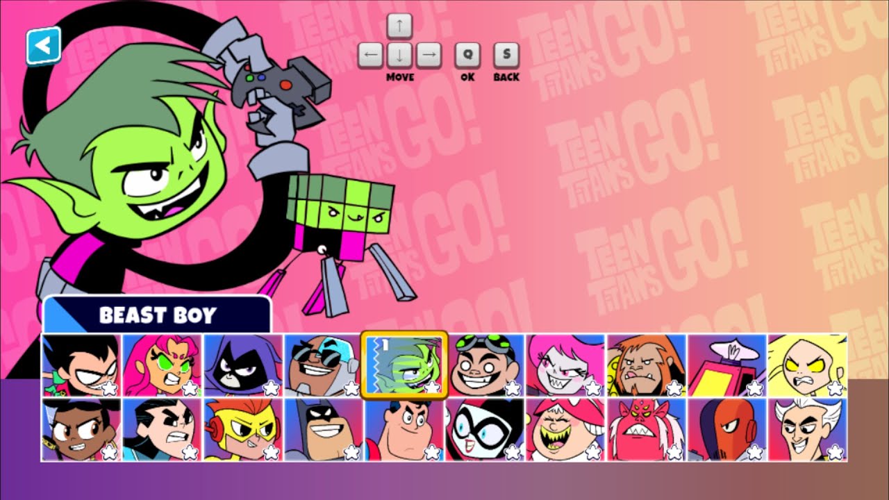 Teen Titans Go: Jump Jousts 2 (PC/Web) Beast Boy - 1 Player Mode ...