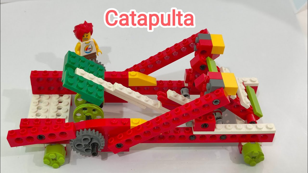 Catapulta kit Lego Wedo 1.0 - YouTube