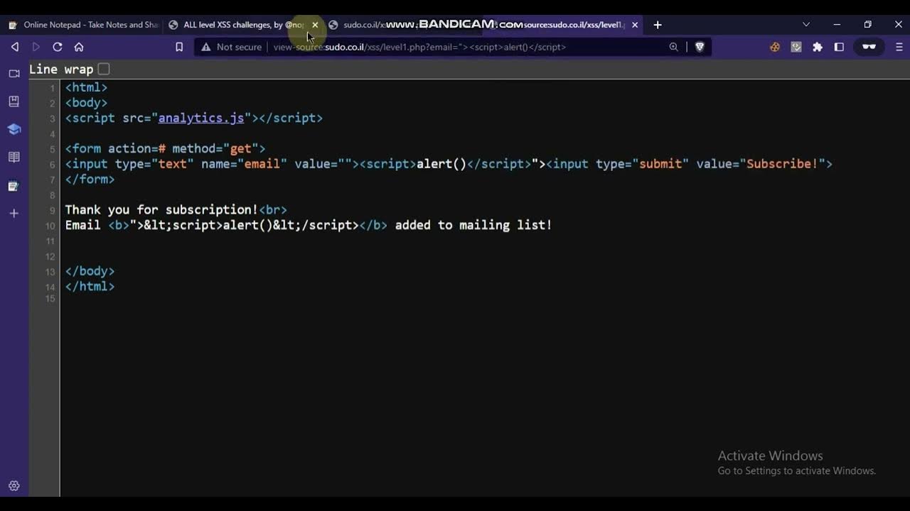Solving XSS challenge by @neopernik | Level 1 - YouTube