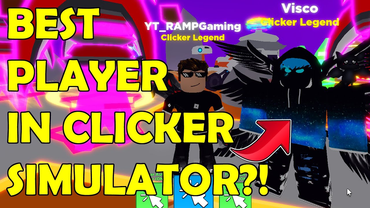 BEST PLAYER IN CLICKER SIMULATOR?! Rainbow MARTIUS MODULE ARMY ...