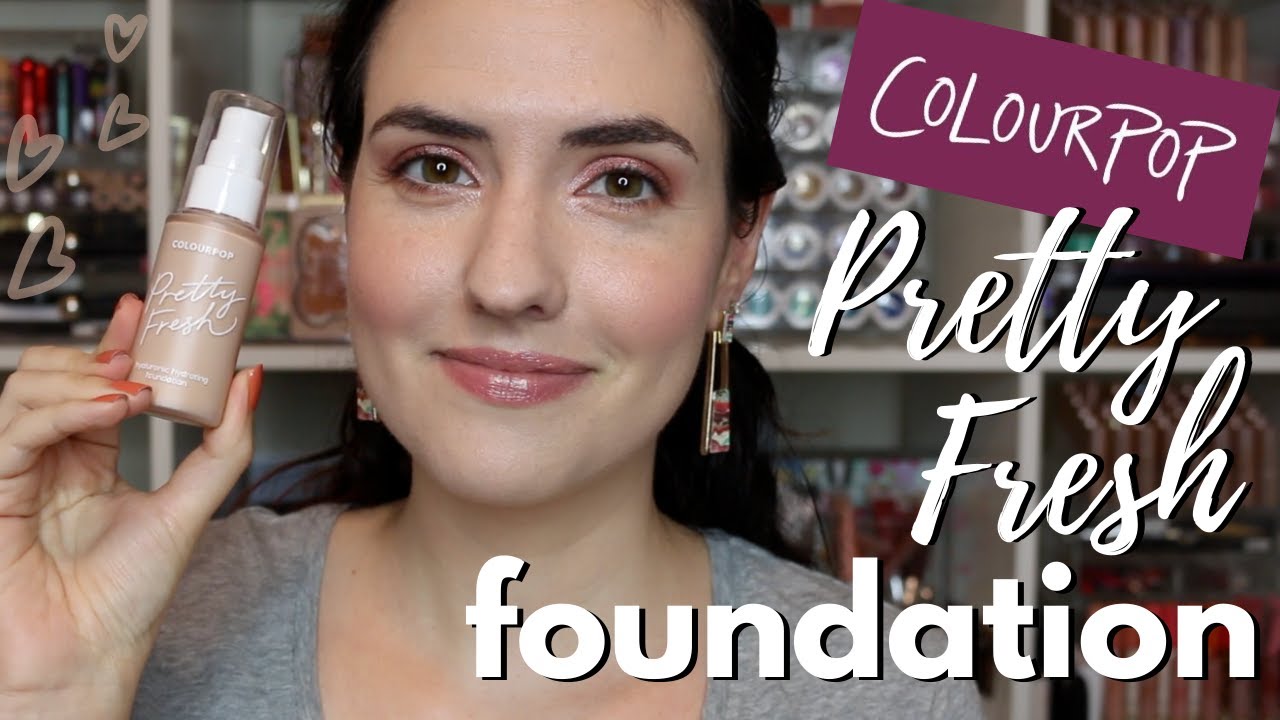 NEW ColourPop Pretty Fresh FOUNDATION | Swatches of ALL 42 Shades ...