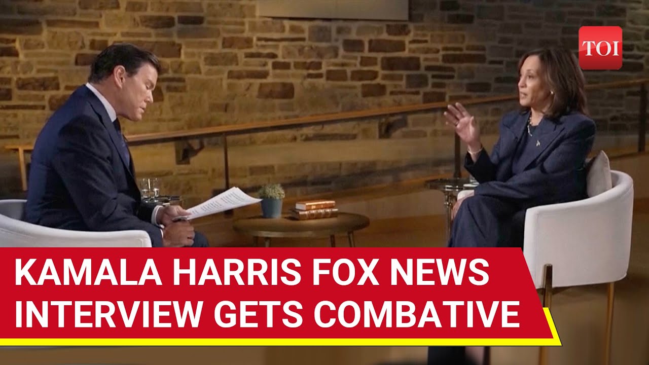 Fox News Grills Kamala Harris On Illegal Migration, U.S. Border Security, Trump | Watch - YouTube