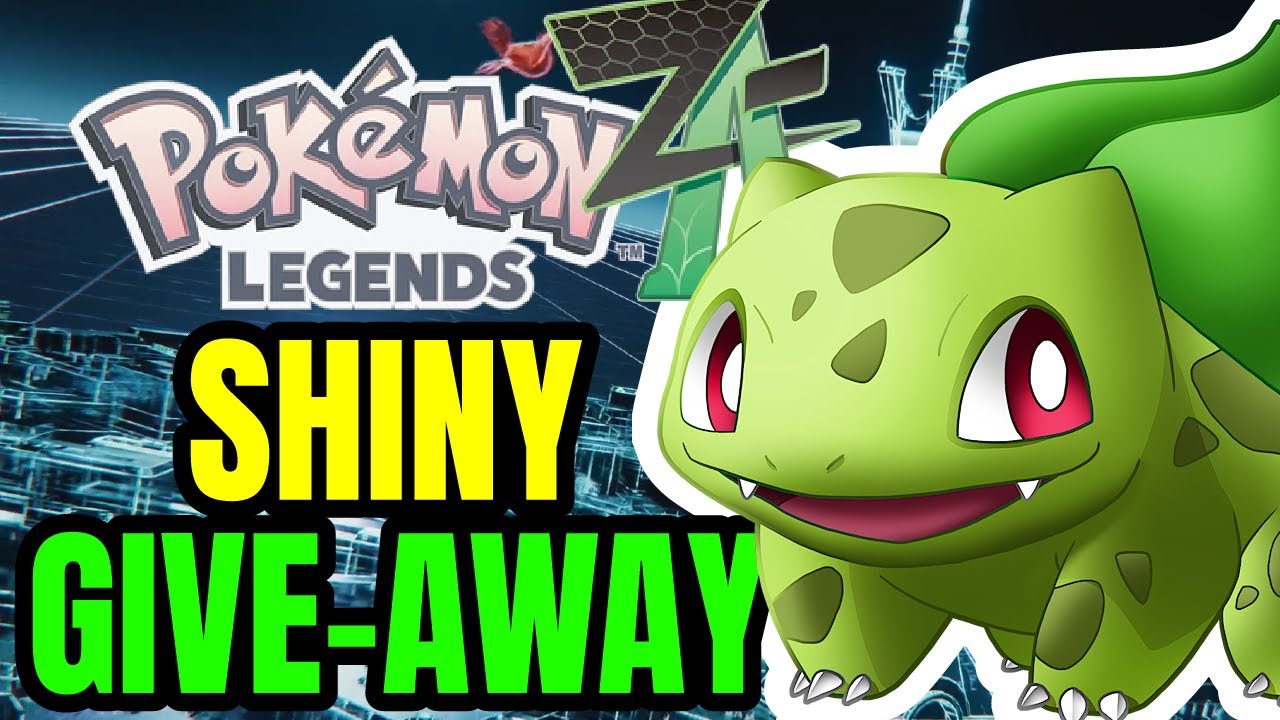 POKEMON LEGENDS ZA LIVING SHINY DEX AND GIVEAWAY - YouTube