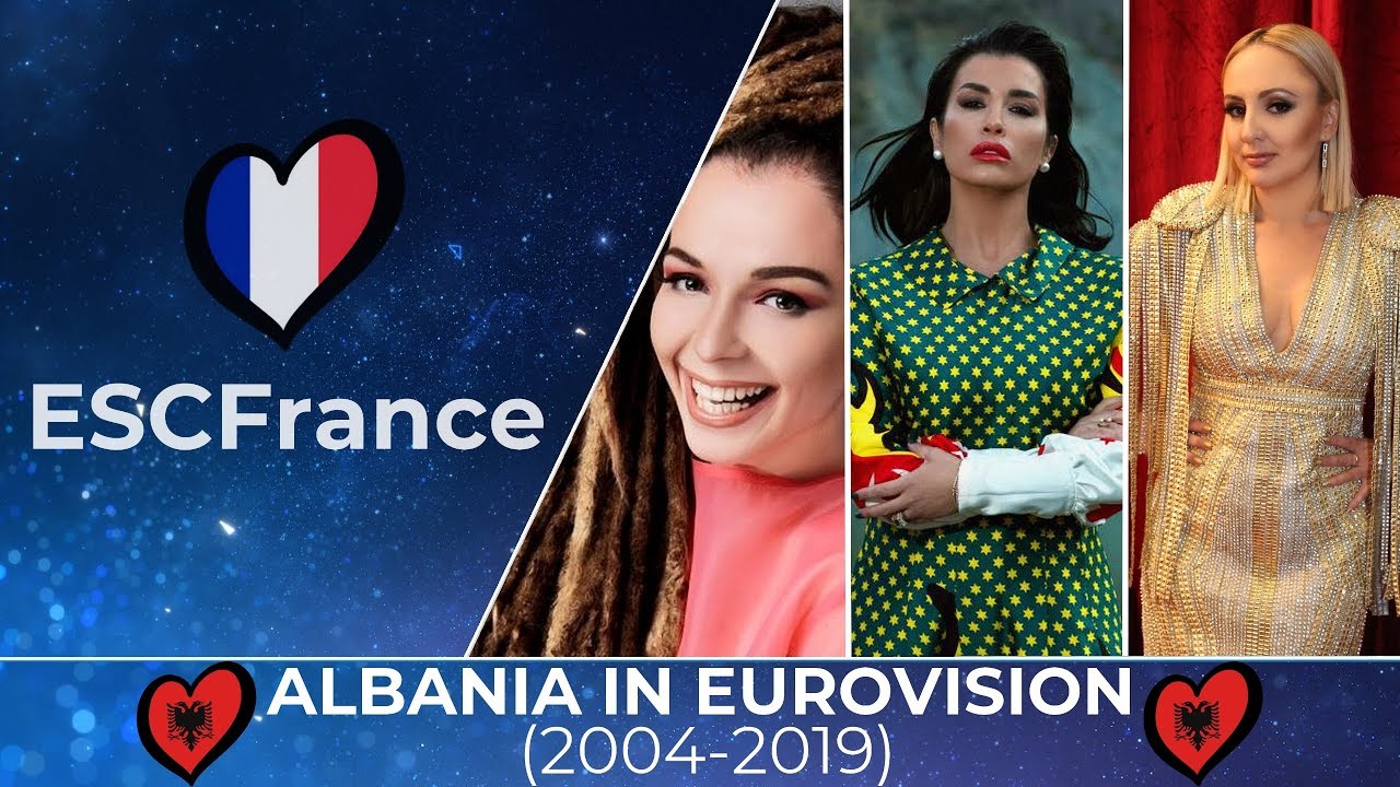 Albania In Eurovision | All Entries (2004-2019) - YouTube