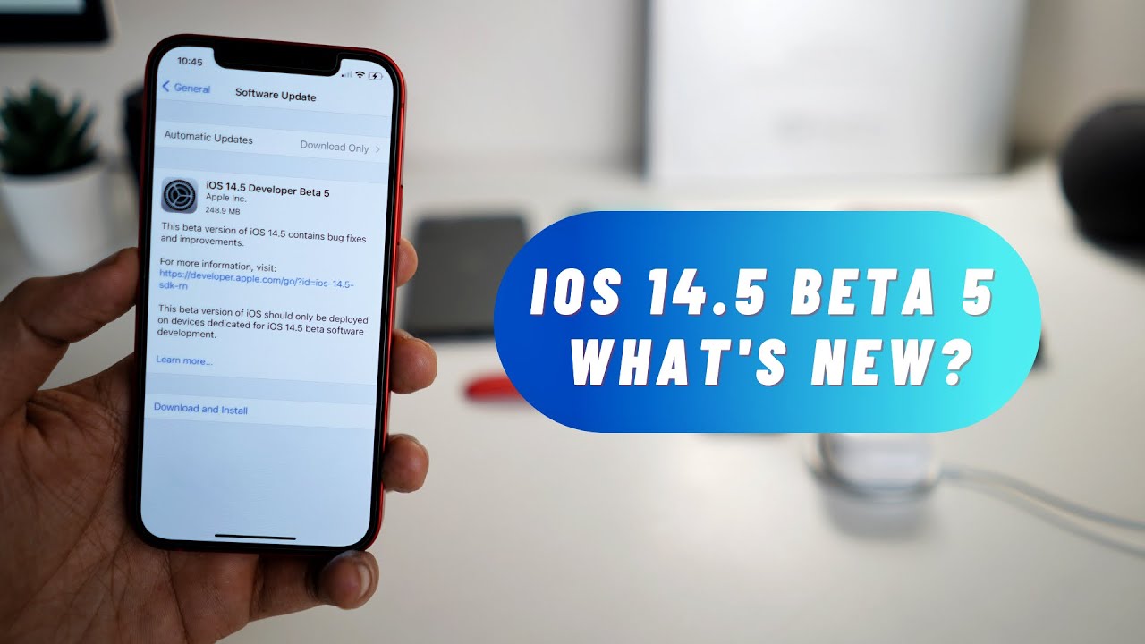 iOS 14.5 Beta 5 Released | What's New? - YouTube