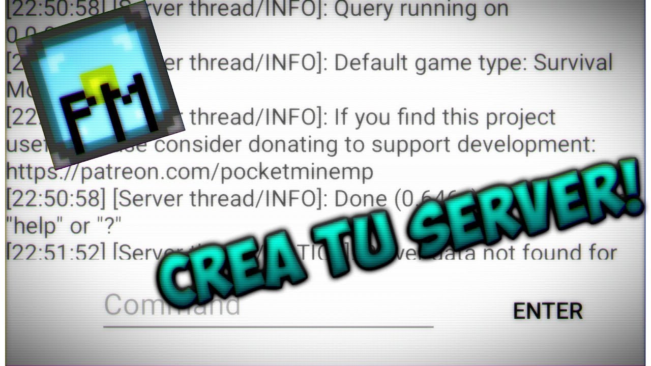 Cómo crear Tu Servidor De POCKETMINE En tu Celular!! | PocketServer - YouTube
