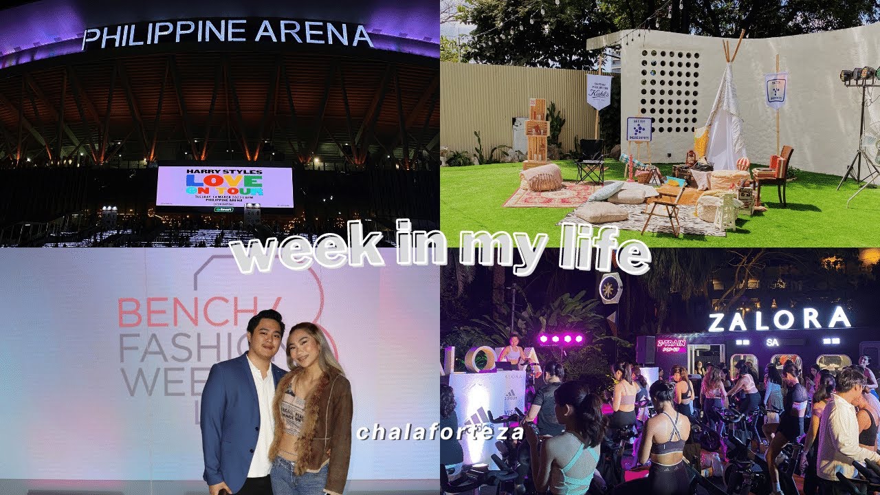 March 2023 week in my life - harry styles, zalora event, bench fashion ...