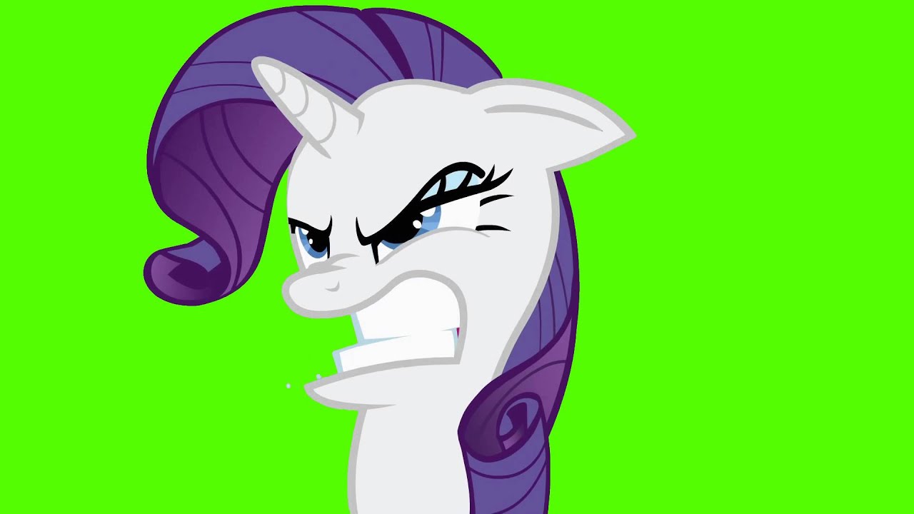 Rarity's Anger Control - Green Screen Ponies - YouTube