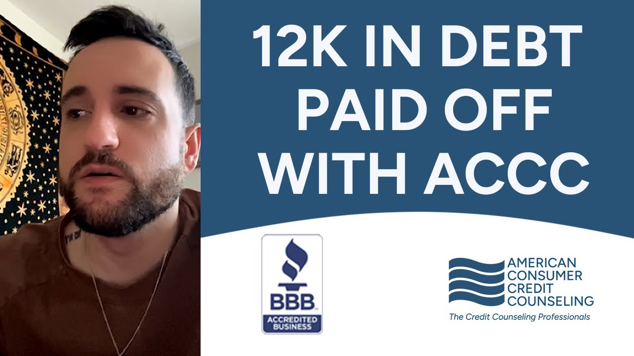 ACCC Got Adam Out of 12K of Debt #testimonial #debtfree #creditcarddebt ...