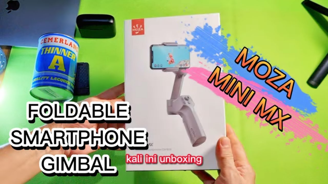 MOZA MINI MX GIMBAL UNBOXING SUDAH MURAH HANYA 900 RIBUAN 2023 - YouTube