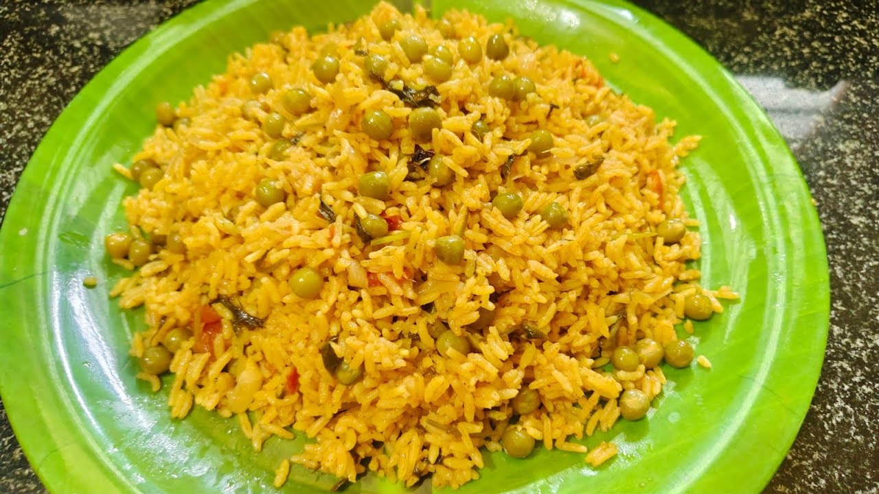 Batani Kalu palau/ matar palau recipe in Kannada #batani #viralvideo # ...