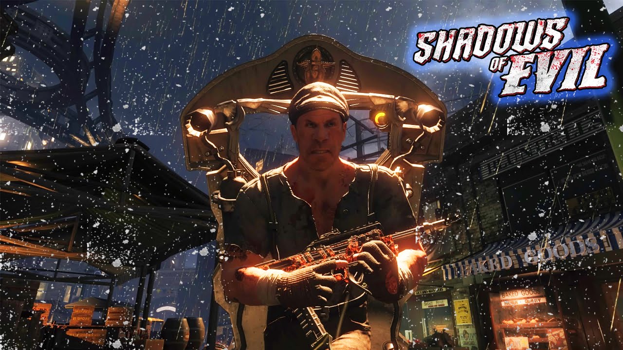 BLACK OPS 3 ZOMBIES - CHRISTMAS SPECIAL SHADOWS OF EVIL HIGH ROUND ...