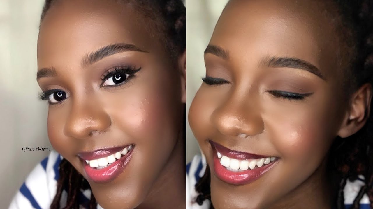 SIMPLE MAKEUP TUTORIAL FOR BEGINNERS - YouTube