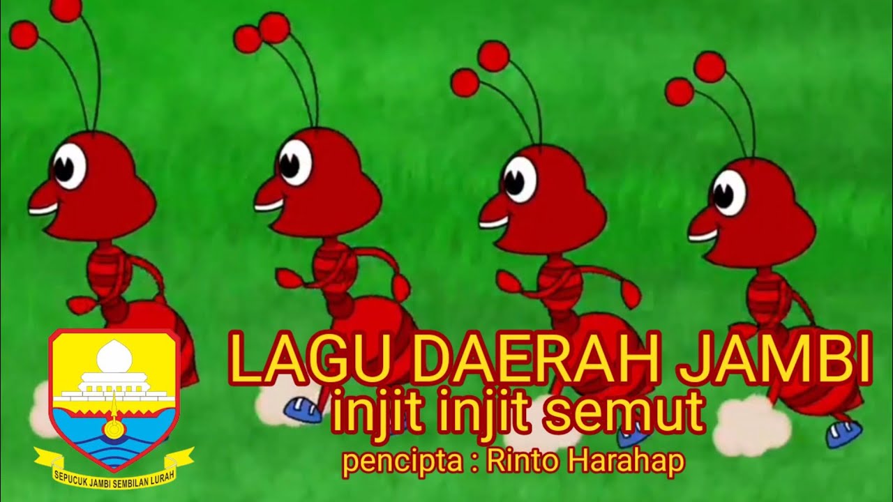 lagu daerah Jambi ~ injit injit semut - YouTube