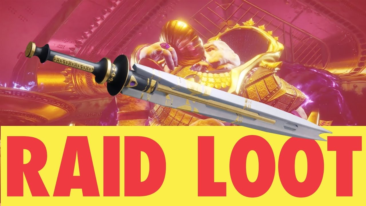 DESTINY 2 LEVIATHAN RAID LOOT - YouTube