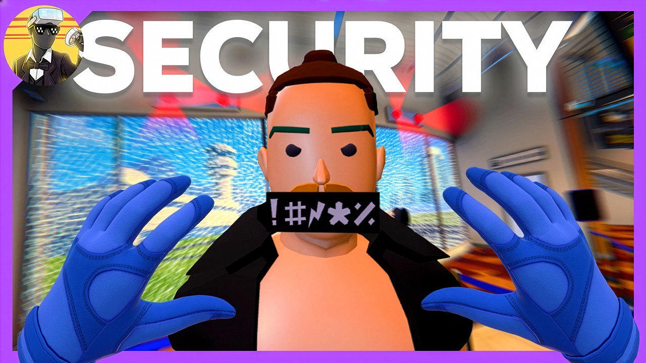 I Became an Airport Security Guard in VR! - YouTube