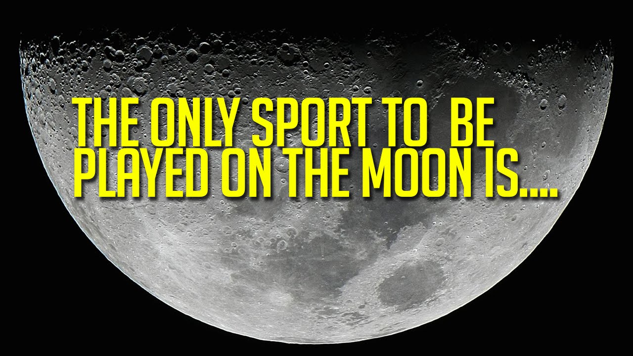 What is the only sport to be played on the moon? - YouTube
