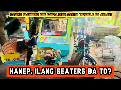 THE BEST TRICYCLE OF AKLAN, Maniwala ka 9 Seaters ito! | Boy Honda Vlog ...