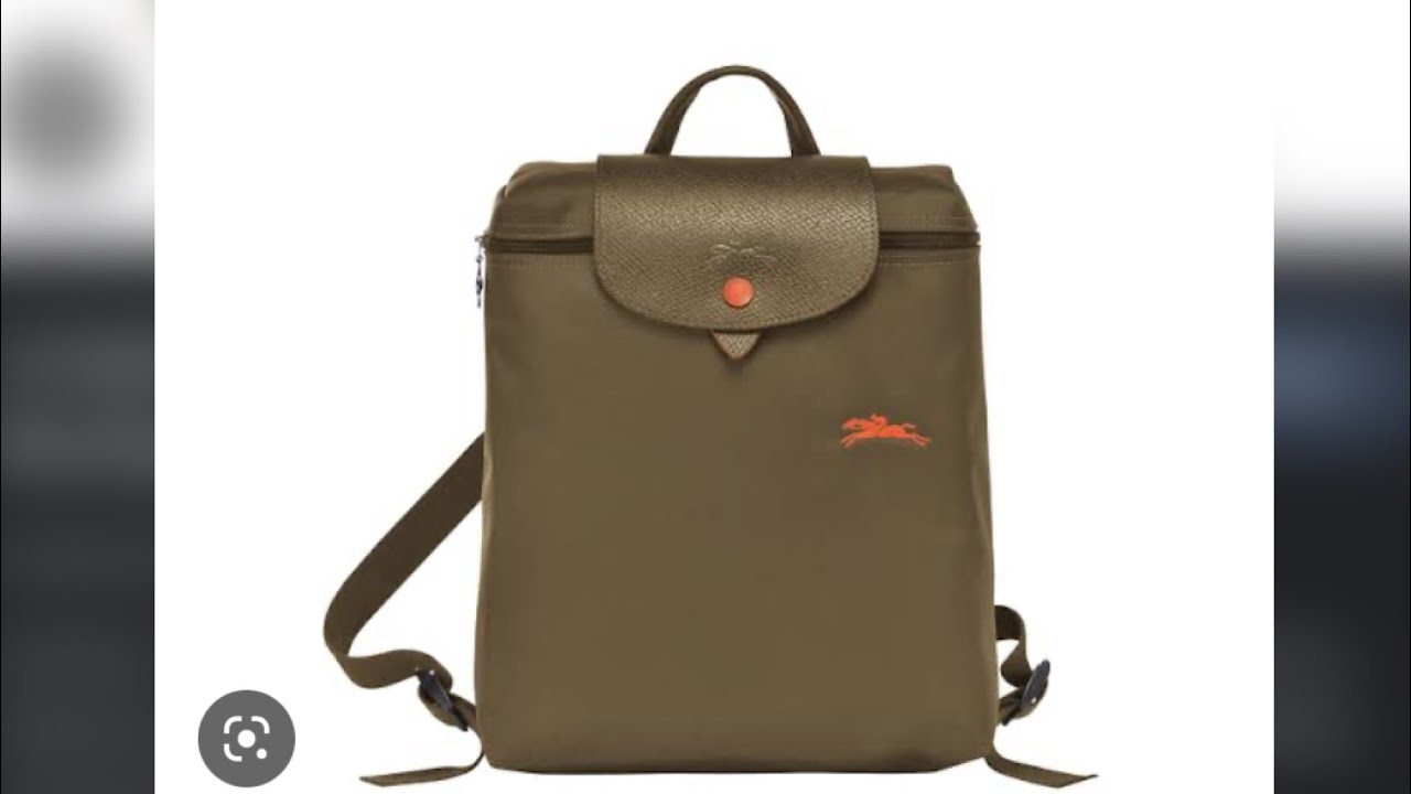 Unboxing LONGCHAMP Le Pliage Club Backpack - YouTube