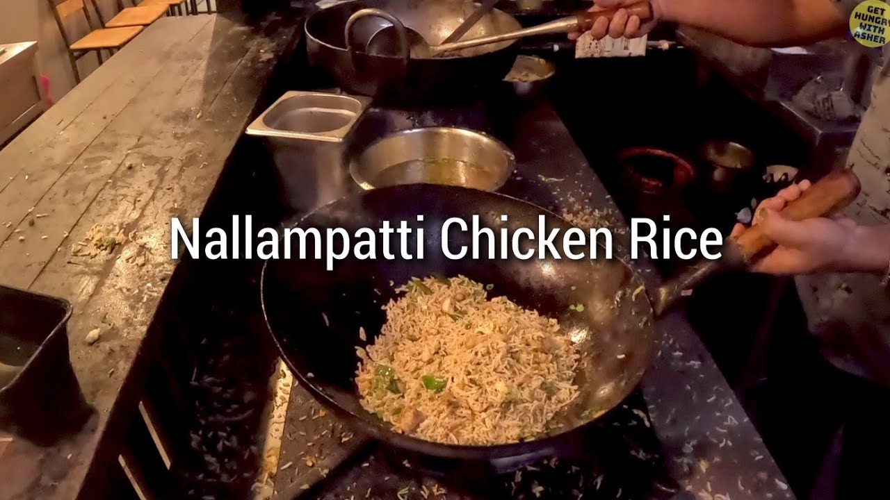I tried Nallampatti Chicken Rice | The Central Food Court | Pudukkottai ...