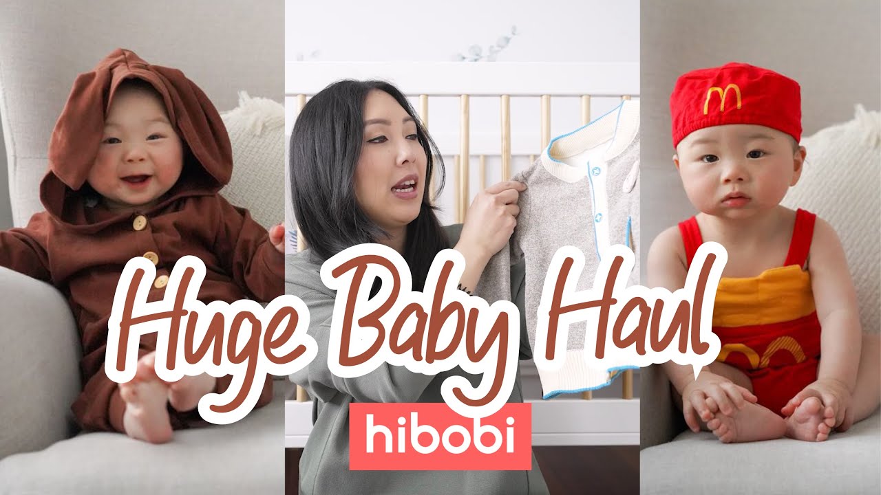 Huge Hibobi Baby Haul - Affordable Clothes & Accessories - YouTube