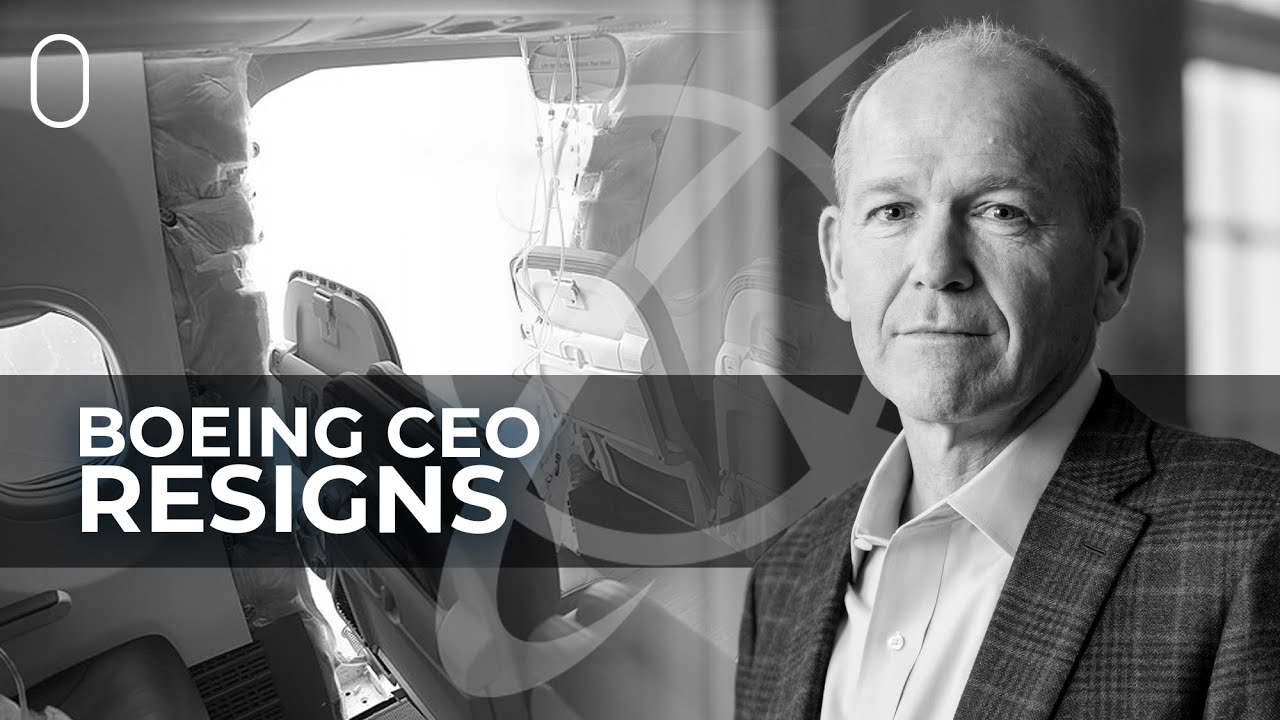 Boeing CEO Resigns Amidst 737 MAX Crisis Top Management Shakeup - YouTube