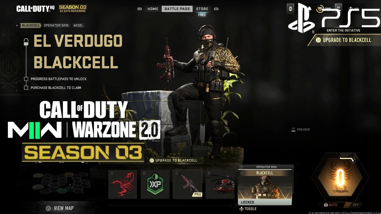 Aksel Operator El Verdugo Blackcell MW2 | MW2 EL VERDUGO BLACKCELL SKIN ...