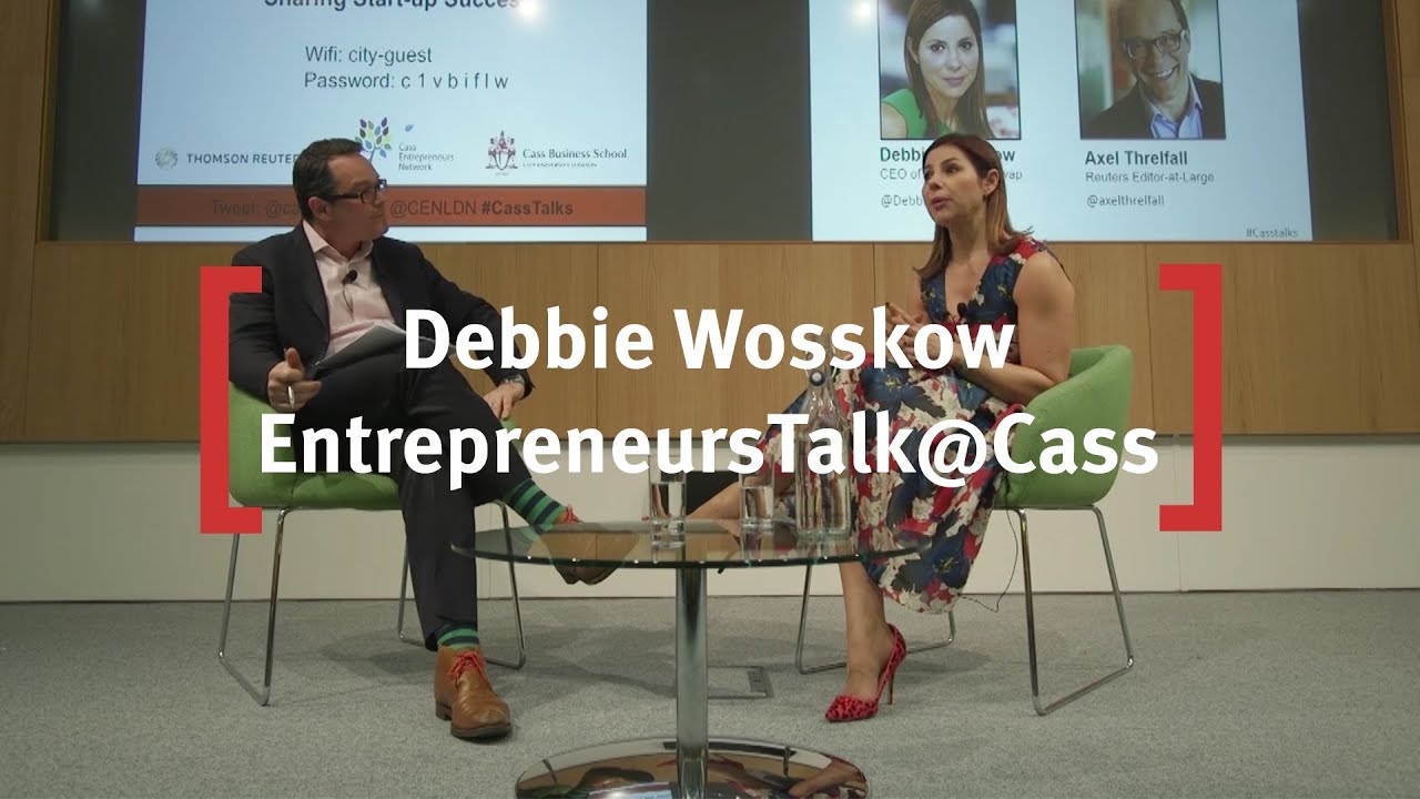 Debbie Wosskow, CEO of Love Home Swap: EntrepreneursTalk@Cass - YouTube