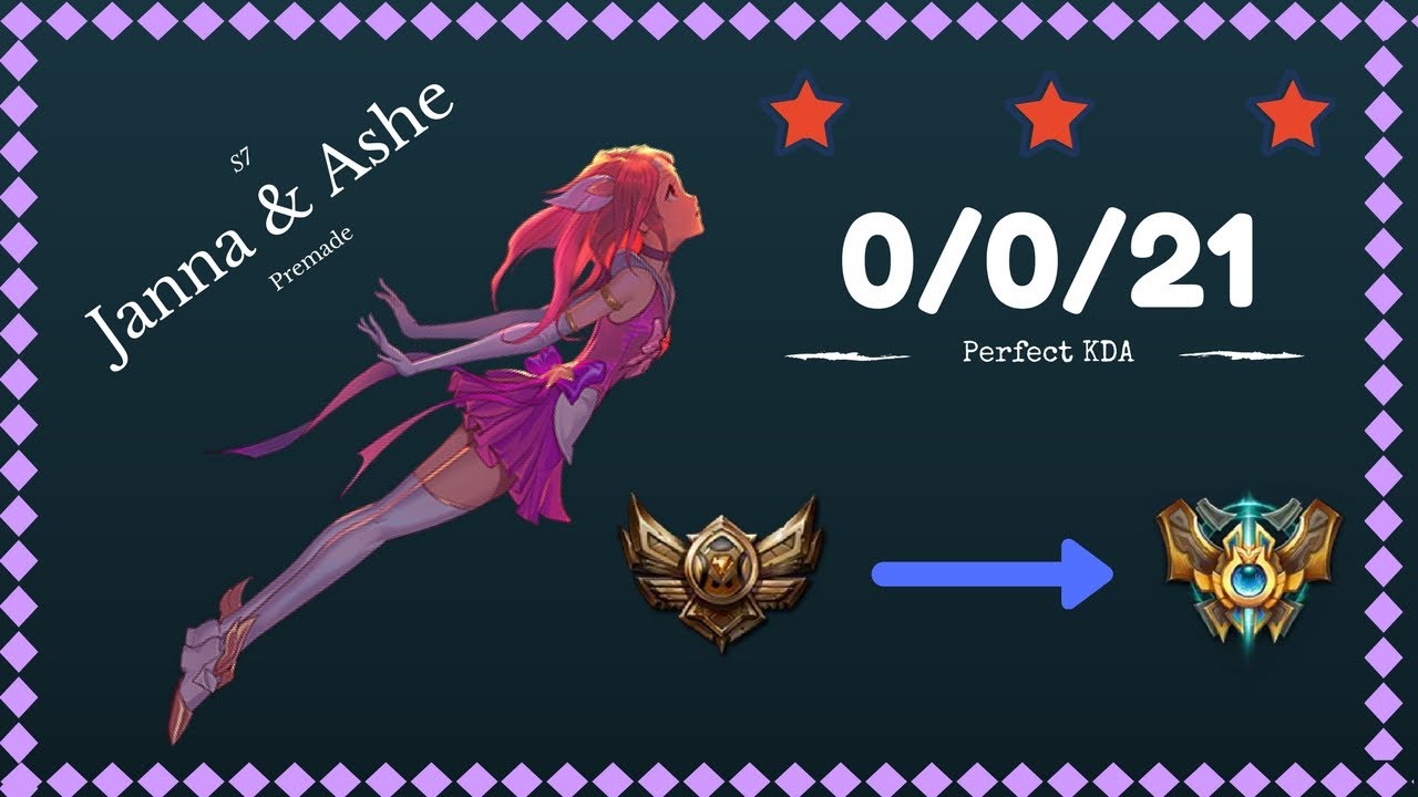 Janna Perfect Kda | Un pick seguro en cualquier Elo | Oro IV 58 Puntos ...