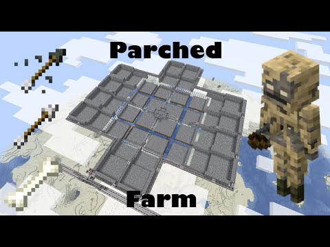 Minecraft 1.21+ Auto Parched Farm - YouTube