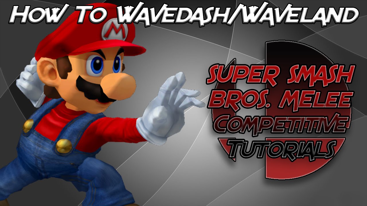 SSBM Competitive Tutorials : How To Wavedash/Waveland - YouTube