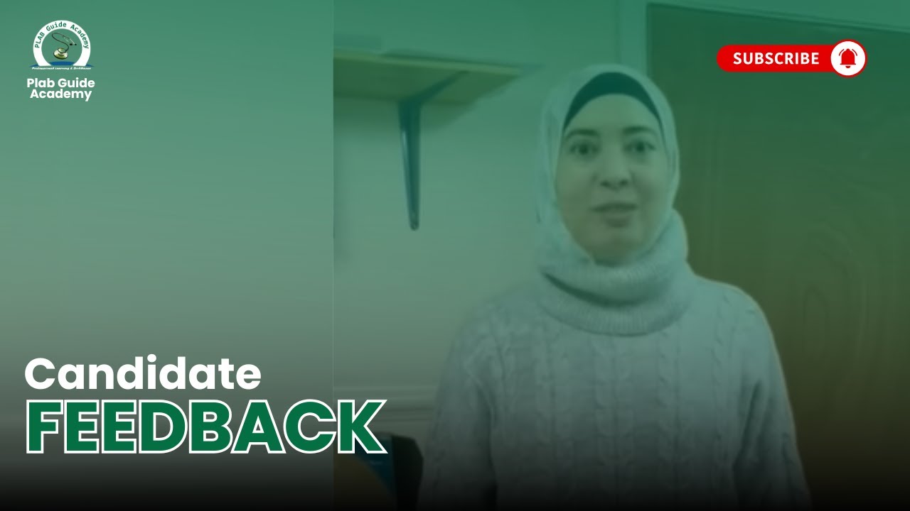 Candidate Feedback | PLAB GUIDE ACADEMY - YouTube