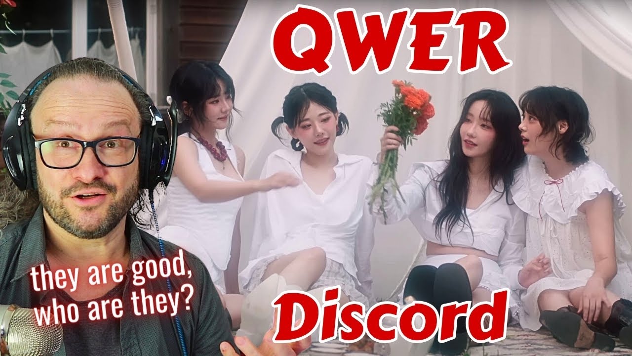who are they? QWER 'Discord (디스코드)' Official MV first time reaction - YouTube