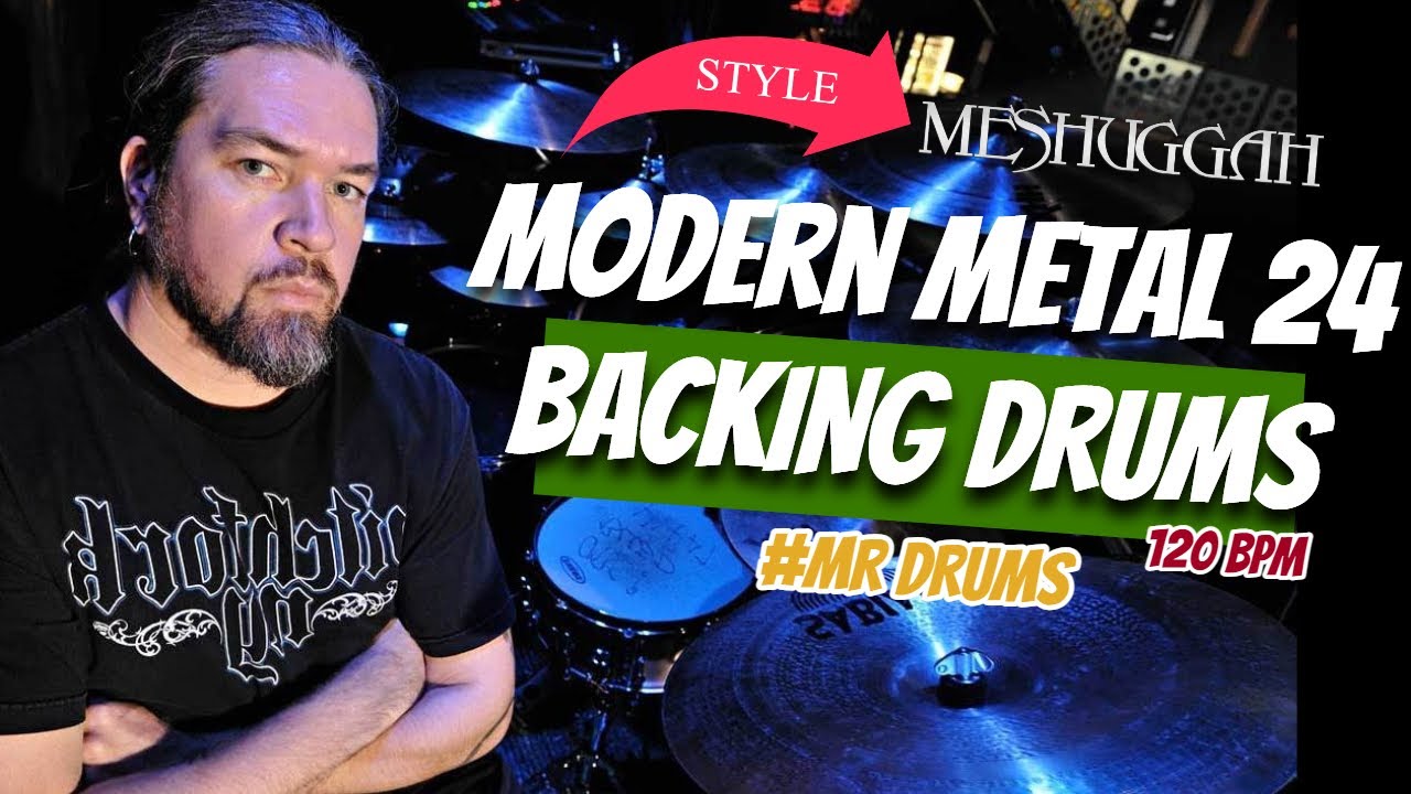 Modern Metal Drumtrack | In the style of Meshuggah | Backing Drums ...