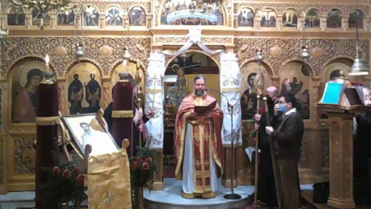 ΘΕΙΑ ΛΕΙΤΟΥΡΓΙΑ ΑΓΙΟΥ ΒΑΣΙΛΕΙΟΥ 1/1/2021 - YouTube
