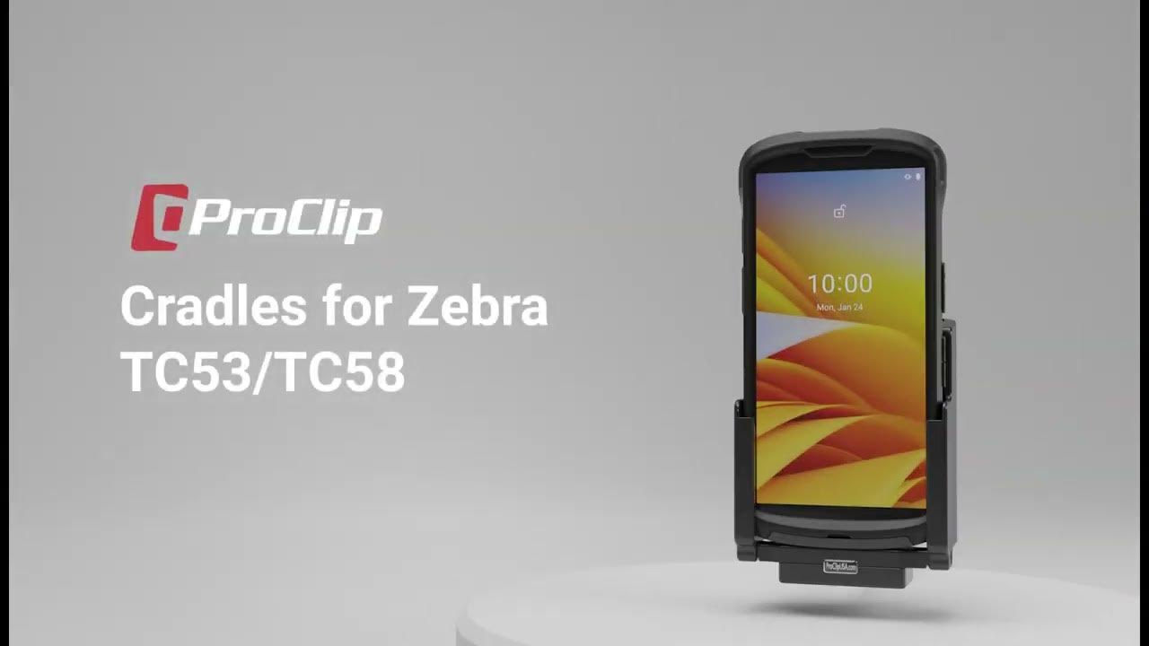 Zebra TC53/TC58 Cradles - YouTube