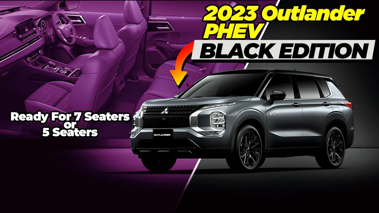 Mitsubishi Outlander Launch of The Outlander PHEV New Black Edition ...