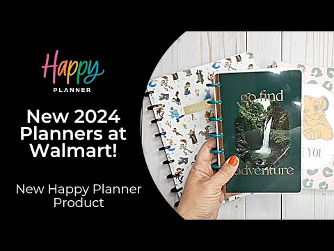 New Happy Planners At Walmart For 2024 | Organized & Simply Layout ...